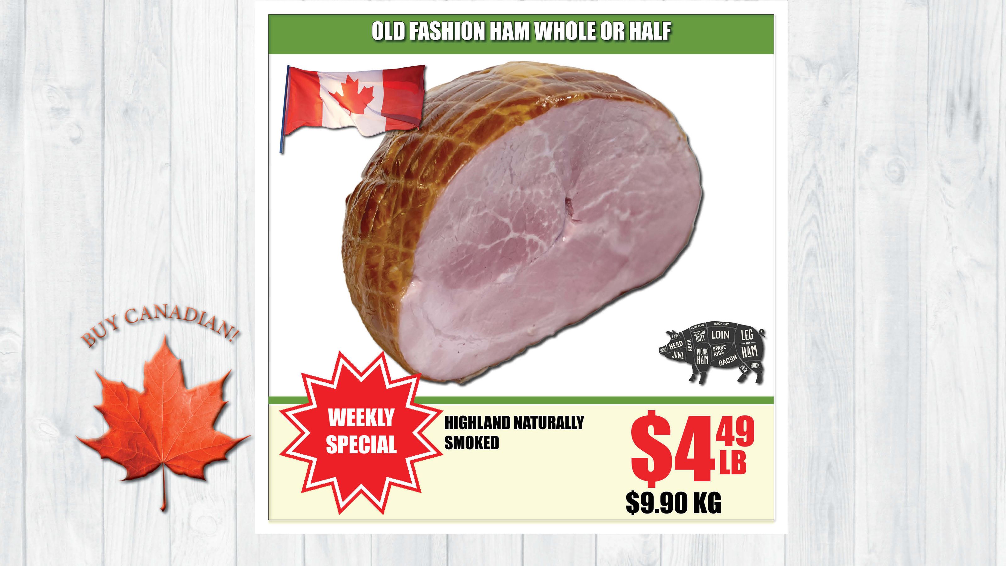 HIGHLAND PACKERS - CANADIAN MEAT MARKET - CANADIAN BUTCHERS- BUY CANADIAN