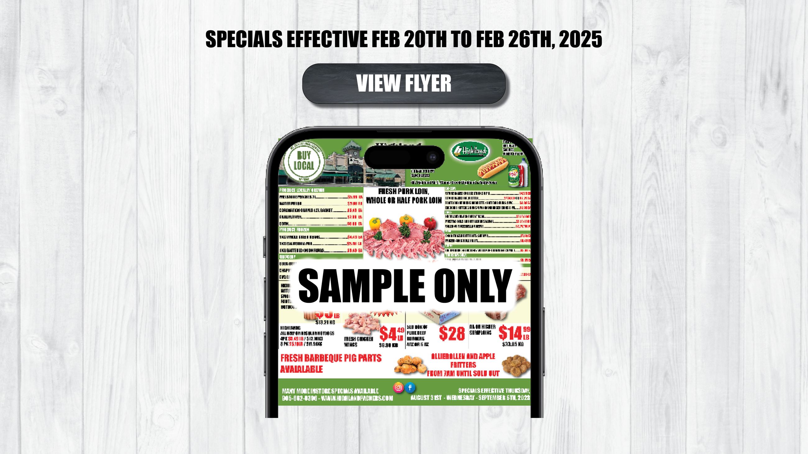 HIGHLAND PACKERS - CANADIAN MEAT MARKET - CANADIAN BUTCHERS- BUY CANADIAN